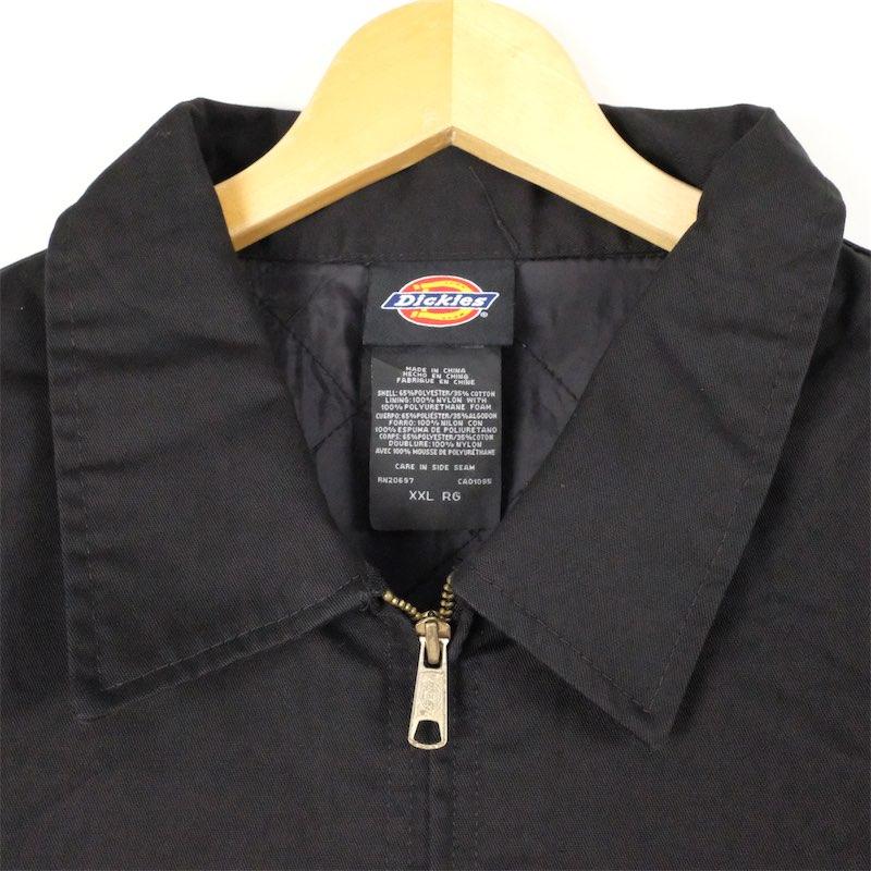 Dickies 古着 大きいサイズ ディッキーズ T/Cツイル アイゼンハワージャケット メンズUS-2XLサイズ 黒 ブラック系 tn-1449 : 古着屋Canopus - 通販 ...