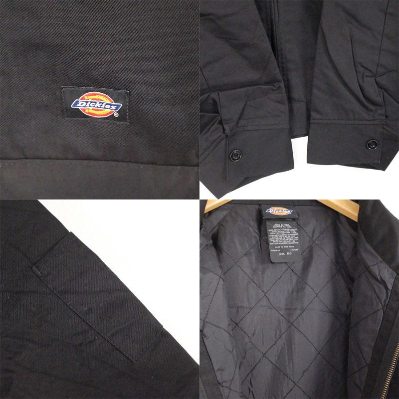 Dickies 古着 大きいサイズ ディッキーズ T/Cツイル アイゼンハワージャケット メンズUS-2XLサイズ 黒 ブラック系 tn-1449 : 古着屋Canopus - 通販 ...