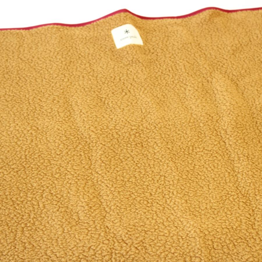 snow peak スノーピーク（snow peak） Thermal Boa Fleece Blanket AC-23AU015 ブラウン ...