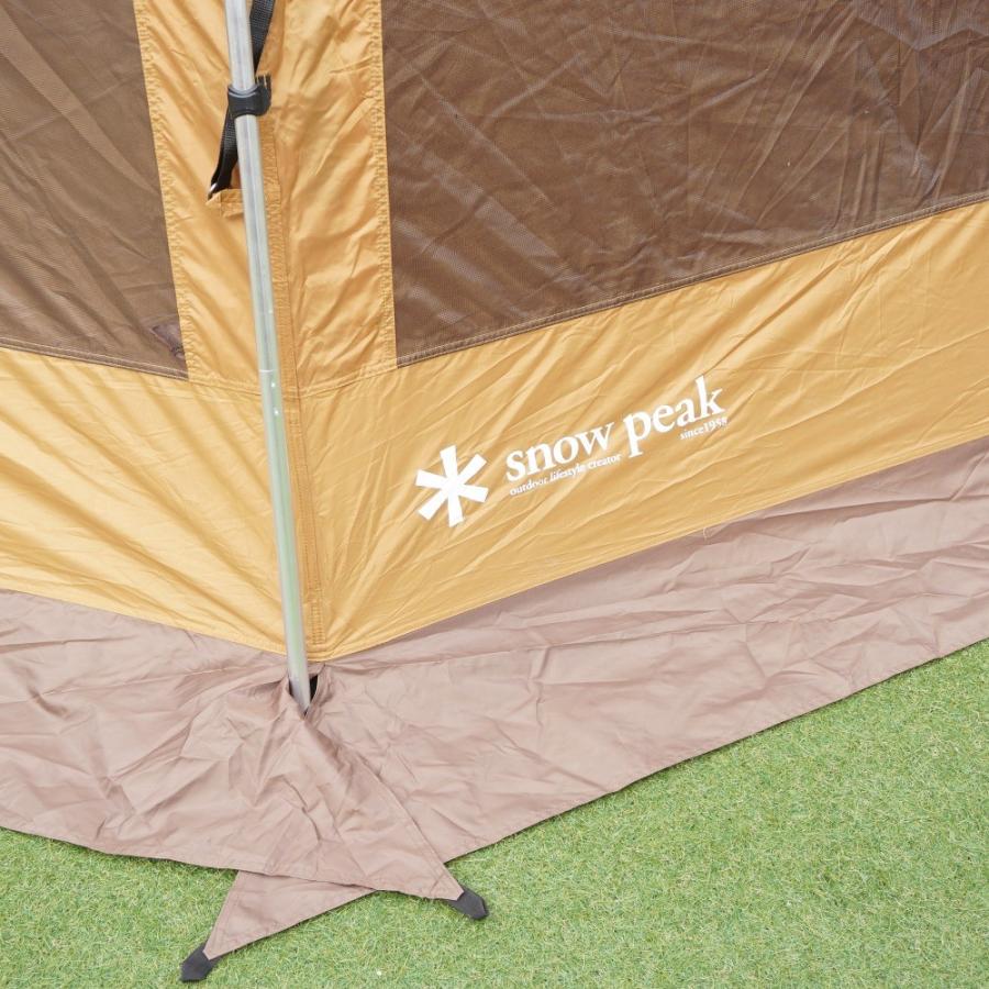 snow peak 【組立確認済】美品 スノーピーク（snowpeak） メッシュシェルター TP-920R テント スクリーンタープ 大型メッシュパネル・シェルター ※ペグ・ロープ無 ...