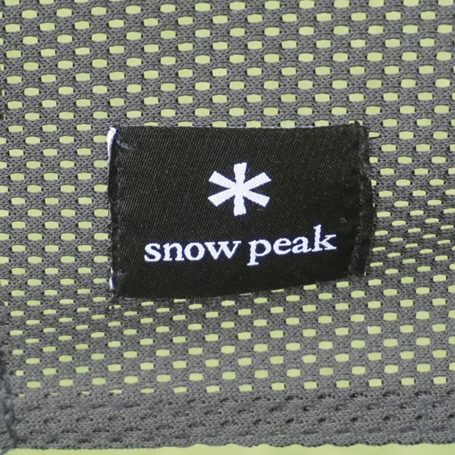 美品 スノーピーク（snow peak） メッシュFDチェア ブラック LV-077M-BK テーブル・チェア フォールディングチェア メッシュ生地 キャンプ :cv003471:canvas ...