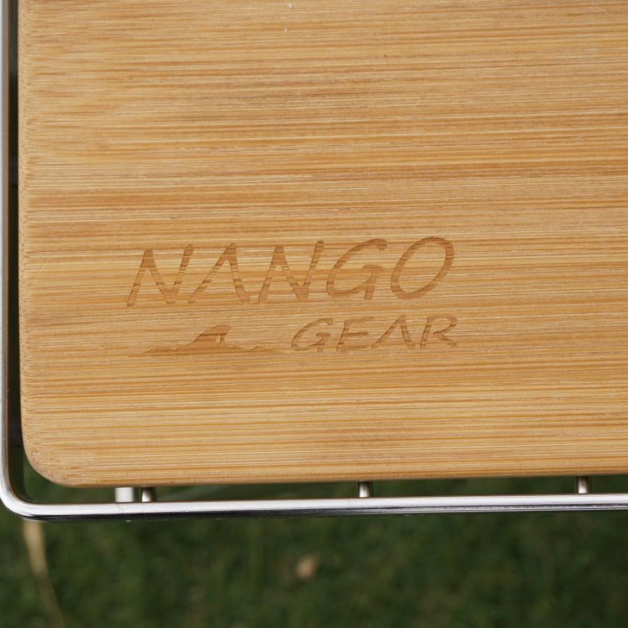 美品 キャンピングムーン フィールドラックフルセット ＆ NANGO GEAR 天板付き T-230A-2TP/T-2301 テーブル・チェア ...
