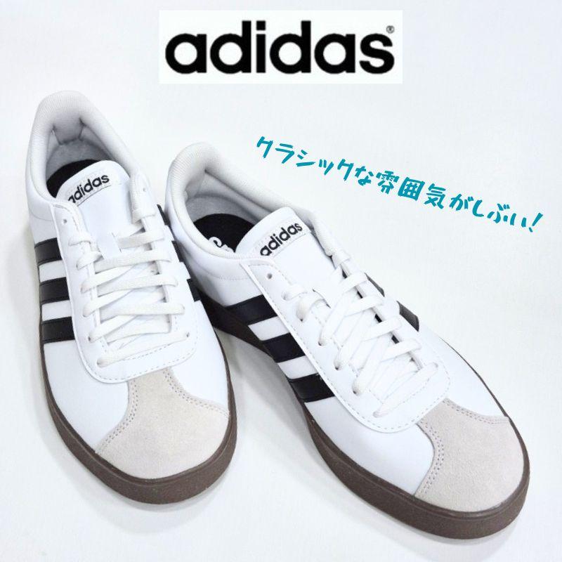 adidas アディダス VL コート ベース M ID3711 ADIDAS COURT BASE 合成皮革 テニスタイプ メンズ 男性 ...