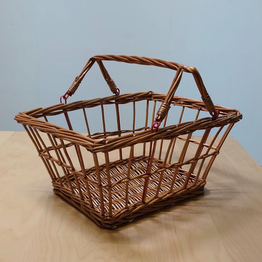 マーケットバスケット 買い物かご 店内かご 柳 ショッピング IS-5984 : CAPEROCK - 通販 - Yahoo!ショッピング