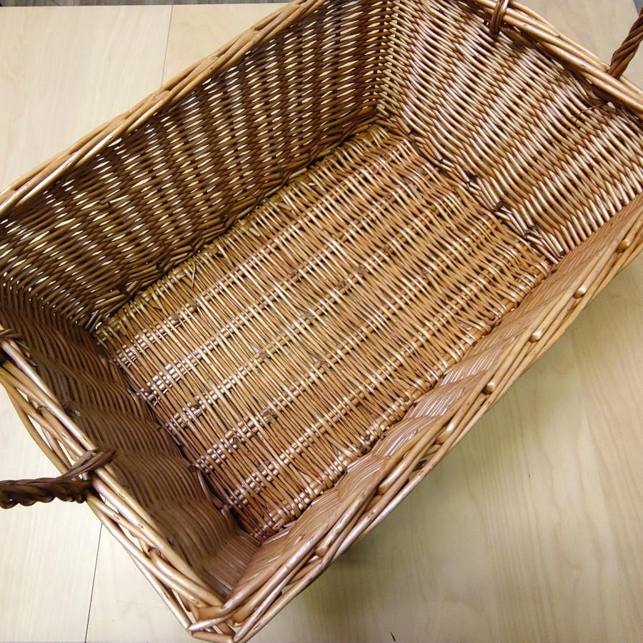 ストックバスケット 蓋つき かご カゴ 柳 大容量 キャンプ ピクニック IS-5986 : CAPEROCK - 通販 - Yahoo!ショッピング