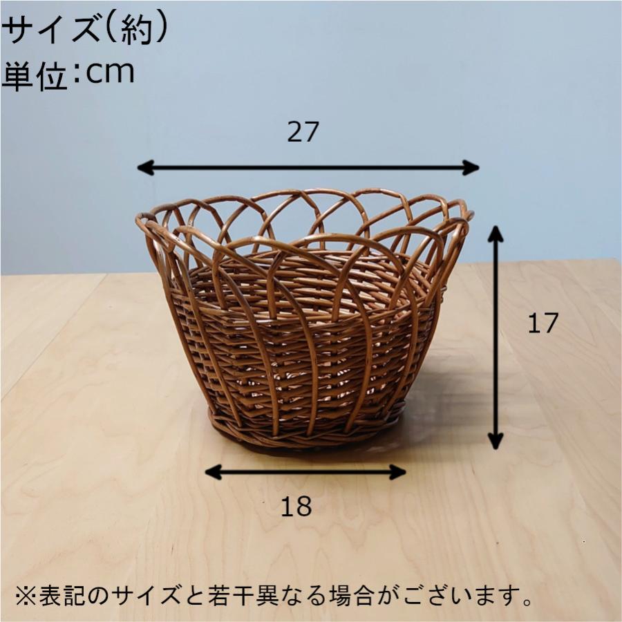 ラウンドバスケット Sサイズ かご カゴ 柳 ナチュラル 収納 小物入れ IS-5991 : CAPEROCK - 通販 - Yahoo!ショッピング