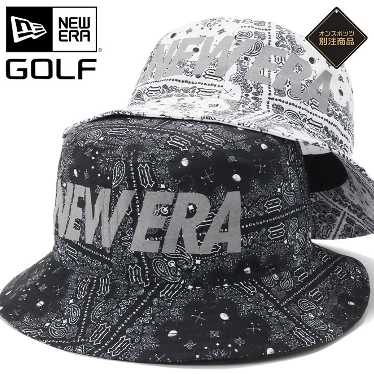 NEW ERA ニューエラ ゴルフバケットハット ONSPOTZ別注 ペイズリー : ONSPOTZ Yahoo!ショッピング店 - 通販 - Yahoo!ショッピング