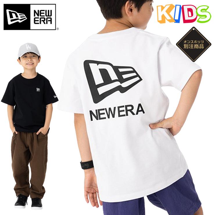 NEW ERA ニューエラキッズ 半袖Tシャツ フラッグロゴ ONSPOTZ別注 : ONSPOTZ Yahoo!ショッピング店 - 通販 - Yahoo!ショッピング