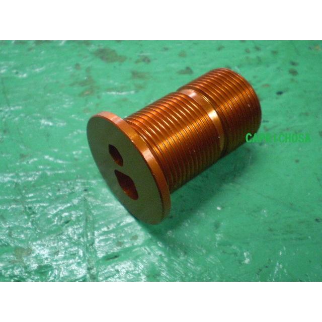 FORK TOP BOLT M25 / ORENGE : カプリ部品店 - 通販 - Yahoo!ショッピング
