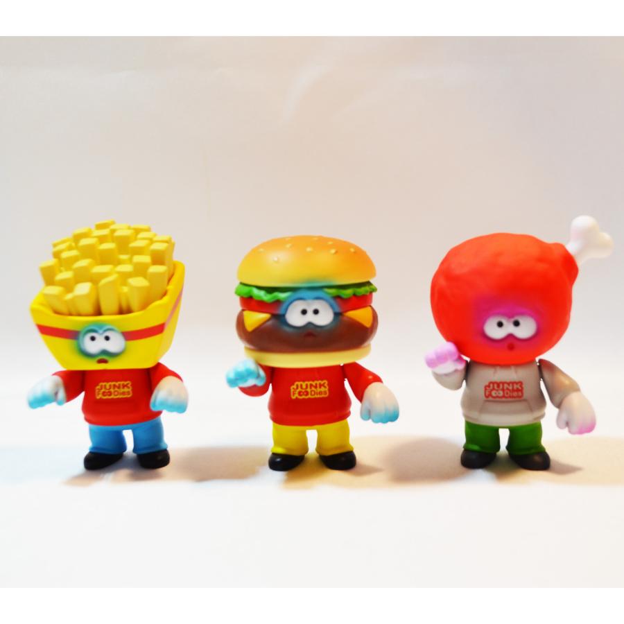 junk foodies ジャンクフーディーズ バーギー ポテティー チーキー : とかげのしっぽヤフー店 - 通販 - Yahoo!ショッピング