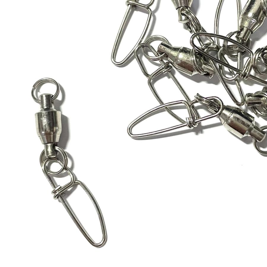 2Rボールベアリング クロスロックスナップ付き 4＃ 10個入り : キャプテンAクラフト - 通販 - Yahoo!ショッピング