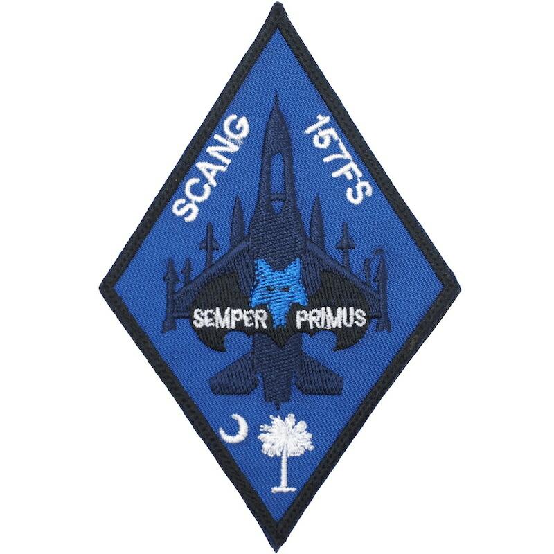 Military Patch（ミリタリーパッチ）SCANG F-16機種 パッチ[2種][フック付き] : キャプテントム - 通販 ...