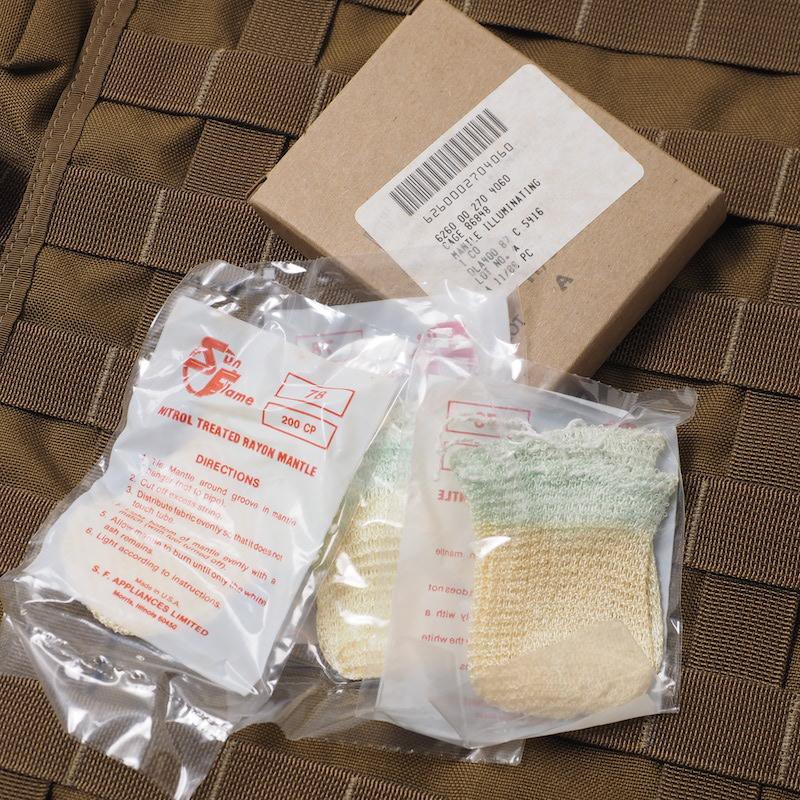 US（米軍放出品）ガソリンランタン用マントル 6個パック : 13004396 : キャプテントム - 通販 - Yahoo!ショッピング