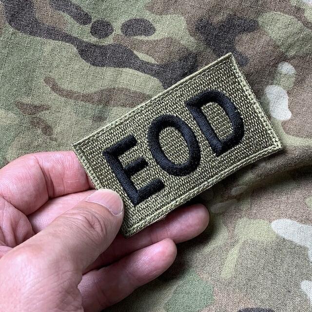 Military Patch（ミリタリーパッチ）EOD パッチ スパイスブラウン OCP [フック付き] : キャプテントム - 通販 - Yahoo!ショッピング