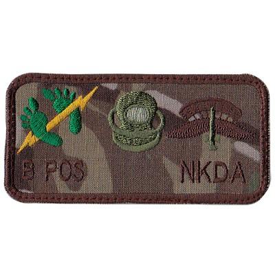 Military Patch（ミリタリーパッチ）USAF 米空軍 PJ ミッション ブラッドタイプ パッチ マルチカム 320th ...
