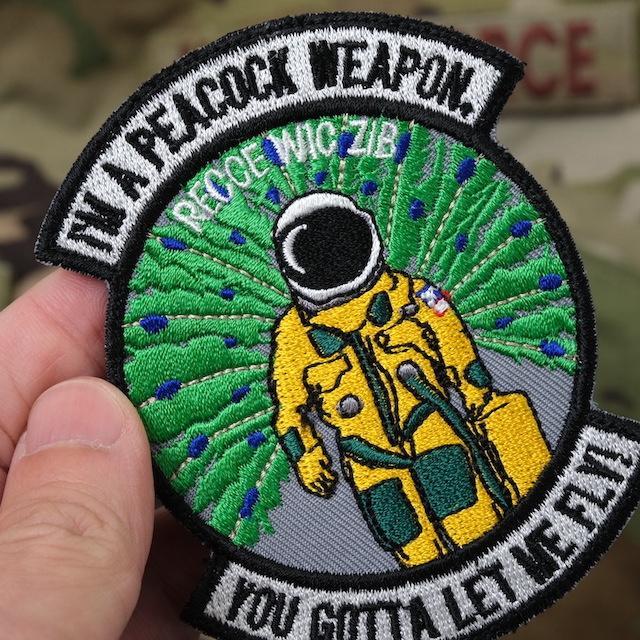 Military Patch（ミリタリーパッチ）5TH RS RECCE WIC 21B パッチ [フック付き] : キャプテントム - 通販 ...