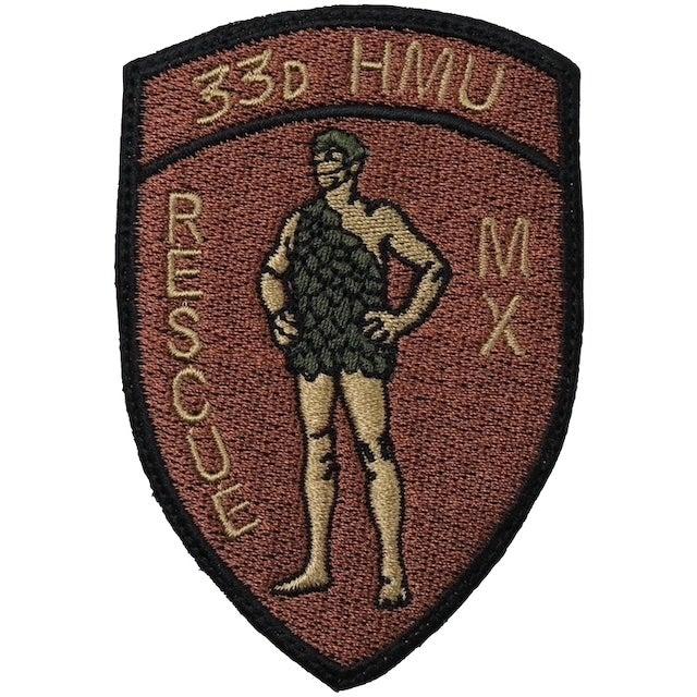 Military Patch（ミリタリーパッチ）33D HMU レスキューパッチ [2種] : キャプテントム - 通販 - Yahoo!ショッピング