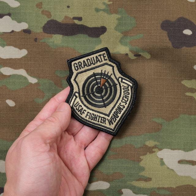 Military Patch（ミリタリーパッチ）GRADUATE USAF FIGHTER WEAPONS SCHOOL パッチ [3色 ...