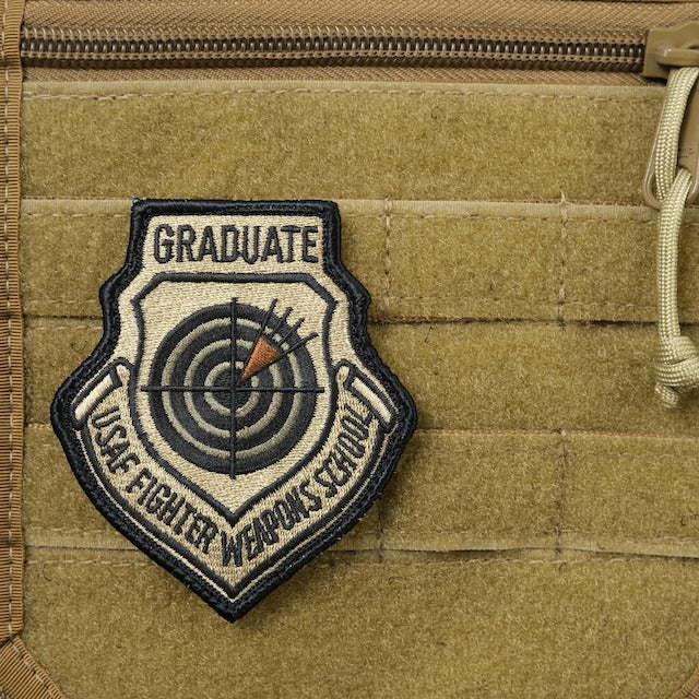 Military Patch（ミリタリーパッチ）GRADUATE USAF FIGHTER WEAPONS SCHOOL パッチ [3色 ...