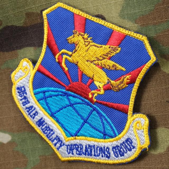 Military Patch（ミリタリーパッチ）515TH AIR MOBILITY OPERATIONS GROUP [フック付き ...