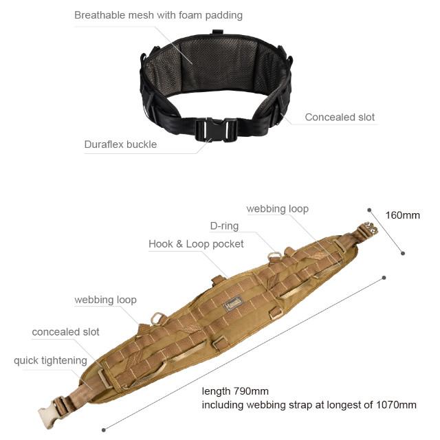 MAGFORCE(マグフォース)IMBS Nomad Belt [MF-A7863][2色][IMBSノマドベルト 500デニール] : キャプテントム - 通販 - Yahoo!ショッピング