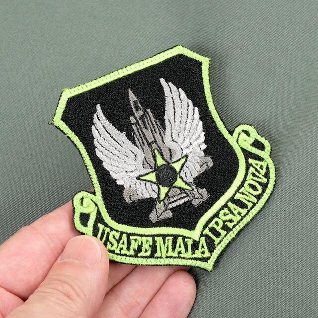 Military Patch（ミリタリーパッチ）USAFE MALA IPSA NAVA 495FS [フック付き] : キャプテントム ...