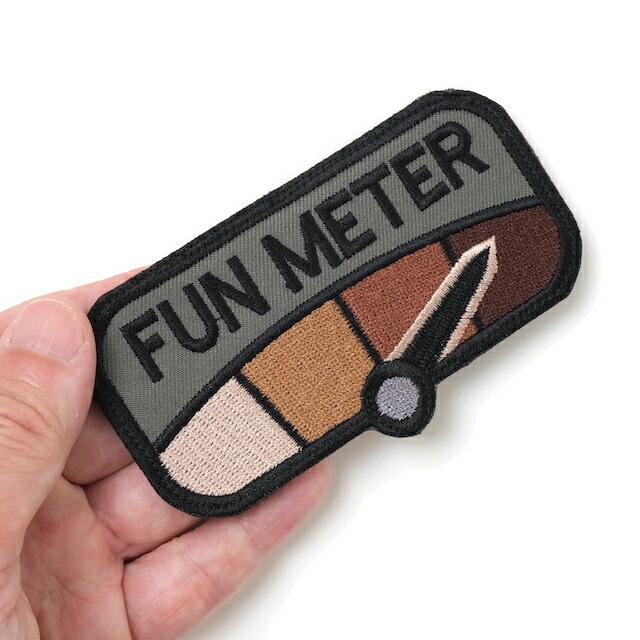 Military Patch（ミリタリーパッチ）FUN METER [FOREST][大][フック付き] : 8027439202552 ...