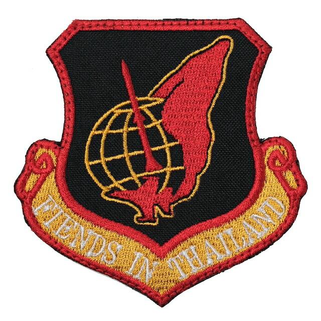 Military Patch（ミリタリーパッチ）FIENDS IN THAILAND 36th FS [フック付き] : キャプテントム ...