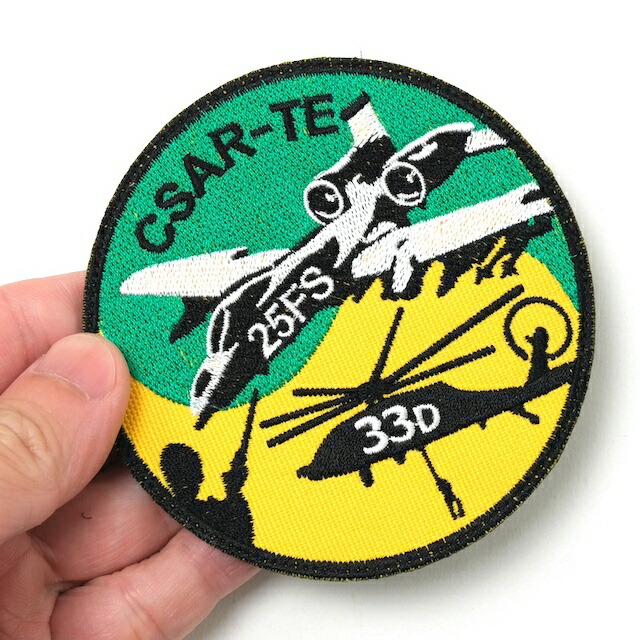 Military Patch（ミリタリーパッチ）25 FS 33D CSAR-TE [フック付き] : キャプテントム - 通販 ...
