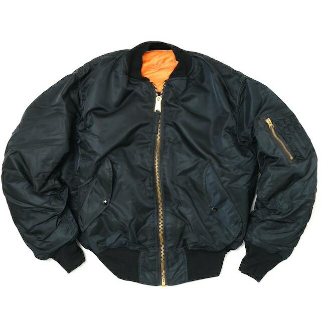 Alpha Industries ALPHA（アルファ）CONCORD "By ALPHA INDUSTRIES" MA-1 Flight Jacket [レギュラーモデル][BLACK ...