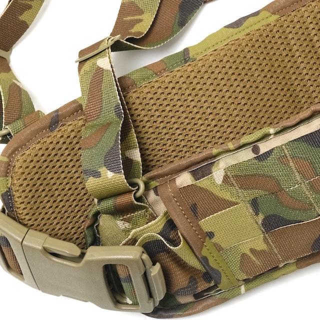 US（米軍放出品）EAGLE ILBE Padded Tactical Sub Belt w/ Suspenders XL [Multicam ...
