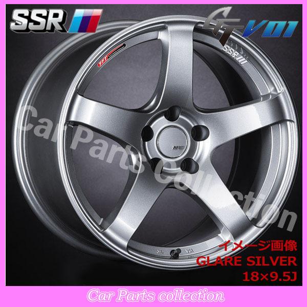 SSR 18インチ 9.0J 5H/P.C.D 114.3 INSET:35 GT V01 グレアシルバー(1本) : car parts collection2号店 - 通販 - Yahoo ...