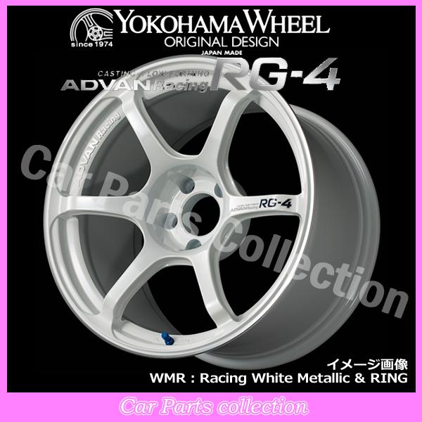 ADVAN 18インチ 8.5J 5H(M14) P.C.D:114.3 INSET:30 ヨコハマ YOKOHAMA アドバンレーシングRG-4 WMR(1本) : car parts ...
