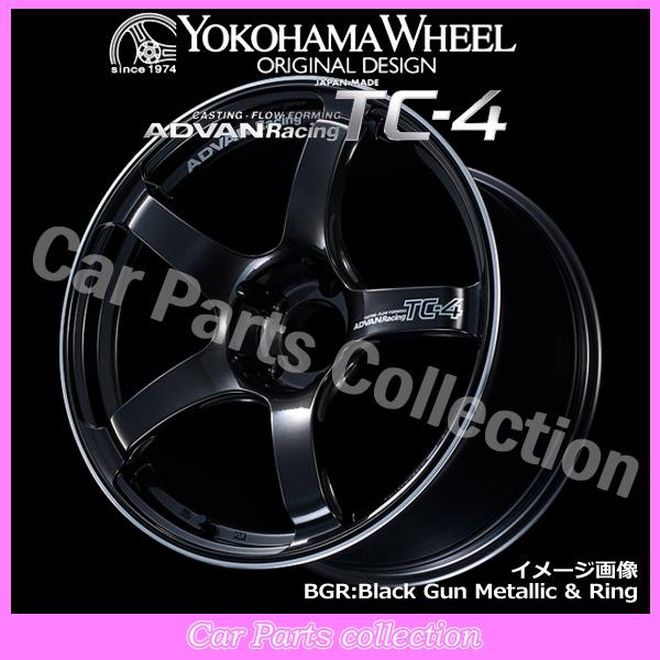 ADVAN 18インチ 9.5J 5H(M12) P.C.D:100 INSET:45 ヨコハマ YOKOHAMA アドバンレーシングTC-4 BGR(1本) : car parts ...