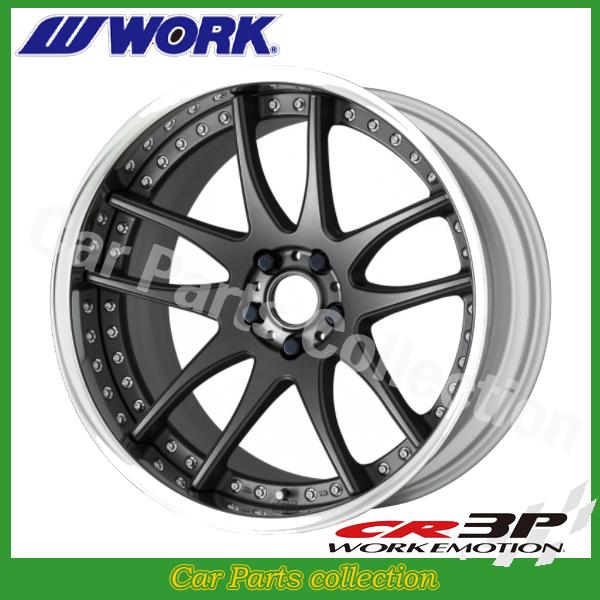 WORK 19インチ 10.0J ディープコンケイブ FULL REVERSE STANDARD Adisk ワークエモーション CR 3P 1本 : car parts collection ...