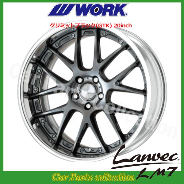 WORK 20インチ 10.0J STANDARD Adisk (FULL REVERSE) ワーク(WORK) ランベック(Lanvec)LM7 (1本) : car parts ...