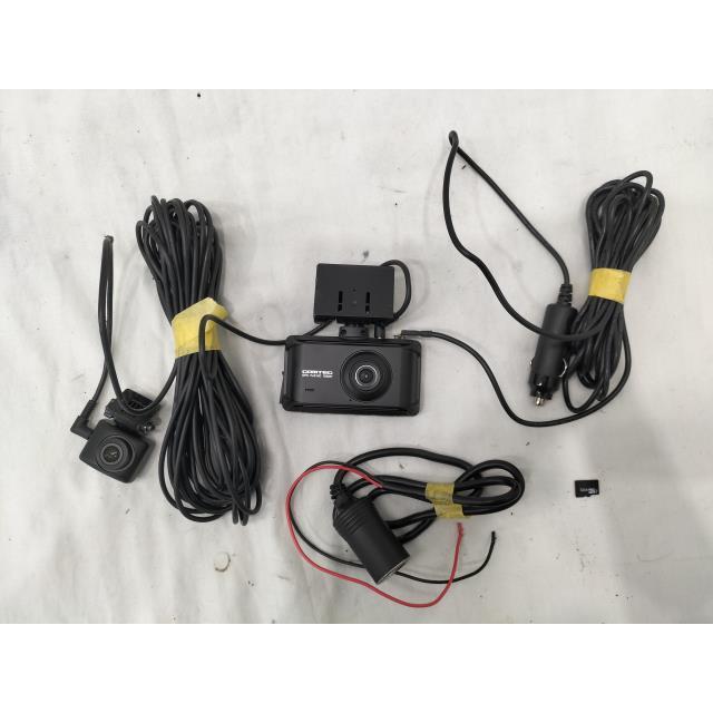 ミラ（ダイハツ） 社外 COMTEC コムテック ZDR035 ドライブレコーダー ドラレコ 前後 2カメラ 直電ソケット付 12V車 32G SDカード付 : カーリボンパーツ 2号店 ...