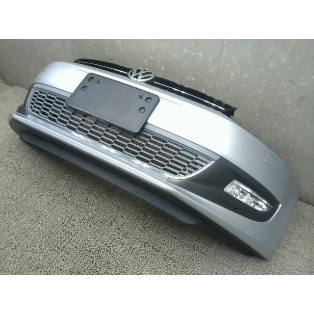 2301181 4726・ワーゲン ポロ 6R VW 6RCBZ TSI LA7W シルバー色 【フロントバンパー】 (97900851) 検査済み 6R0807221R : カーリユース ...