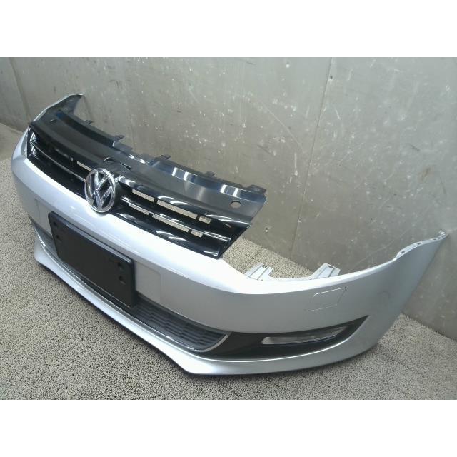 2301181 4726・ワーゲン ポロ 6R VW 6RCBZ TSI LA7W シルバー色 【フロントバンパー】 (97900851) 検査済み 6R0807221R : カーリユース ...
