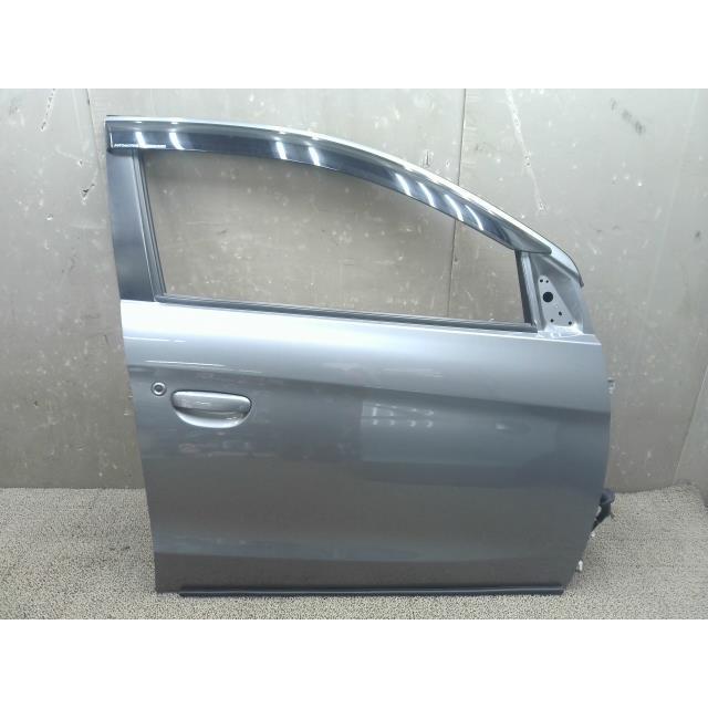 2403051 4919・ミラージュ 5BA-A03A M U17 グレー色 【運転席ドアパネル】 F右ドア パネル 検査済み ...
