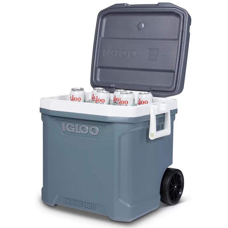 igloo（イグルー） マックスコールド 62クォート 58L クーラーボックス コストコ タイヤ付き 62QT 58L 大型 アウトドア 釣りキャンプ Igloo Max Cold 62 ...