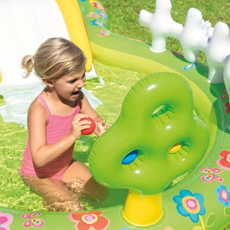 INTEX インテックス マイガーデン プレイセンター プール 47585 コストコ 2.9m x 1.80m 子供用 家庭用 庭 小さい ...
