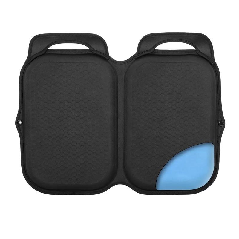 TYPE S 折り畳み式シートクッション 63662 折りたたみ メモリーフォーム ジェル層 快適 旅行 オフィス 車 ドライブ 運転 デスクワーク カー用品 コストコ 直送 : キャラメル ...