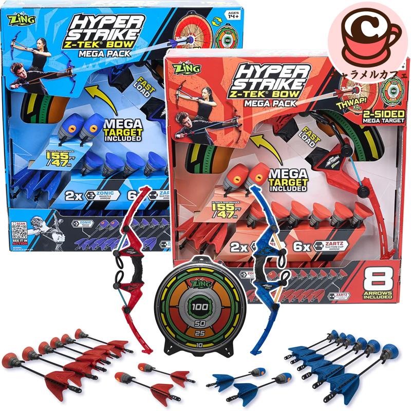 Hyperstrike ハイパーストライク Z-TEK ボウ 69470 おもちゃ 弓 矢 的 吸盤 ホイッスルアロー 14歳 玩具 弓矢 セット 男の子 女の子 コストコ 通販 直送 ...