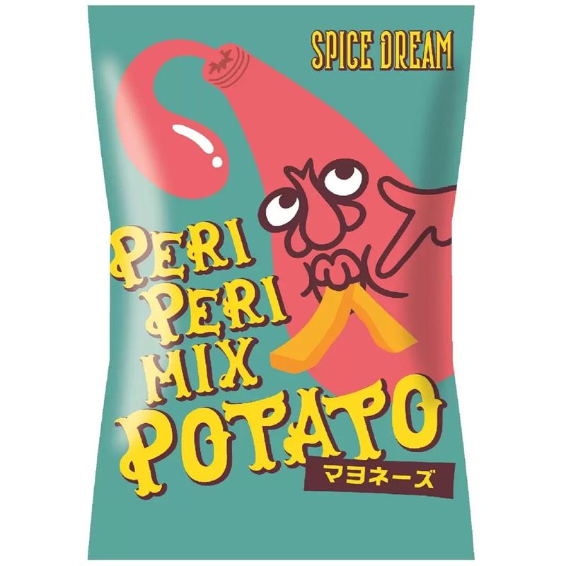 ペリペリポテト アソート35g 10袋 69754 スパイス ポテトスティック チーズ マヨネーズ おつまみ 唐辛子 ガーリック 個包装 お ...