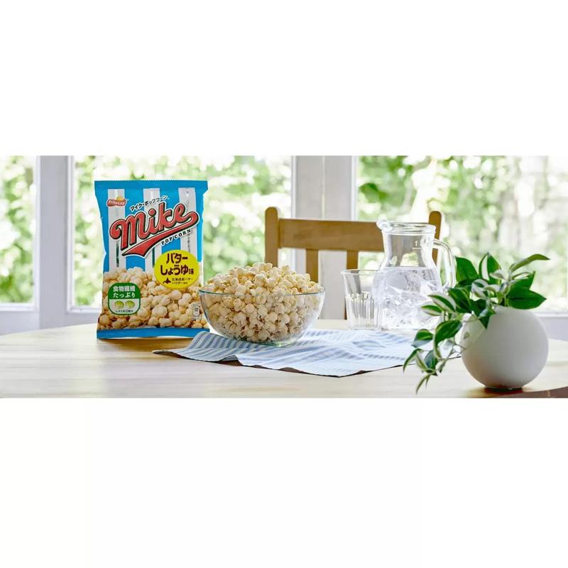 mike POPCORN マイクポップコーン バターしょうゆ味 50g 12袋 71676 バター醤油 おやつ 食物繊維 大容量 お菓子 ...