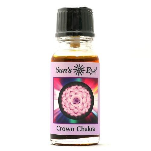 Sun'sEye サンズアイ Crown Chakra クラウンチャクラ 第7チャクラ 15ml チャクラオイル 浄化 保護系オイル マジカルオイル アロマオイル 精油 : sun ...