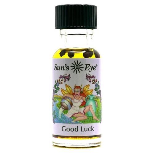 Sun'sEye サンズアイ Good Luck グッドラック 15ml ミスティック ブレンド オイル 金運 アップ 願望成就系オイル マジカルオイル アロマオイル 精油 : キャラメル ...