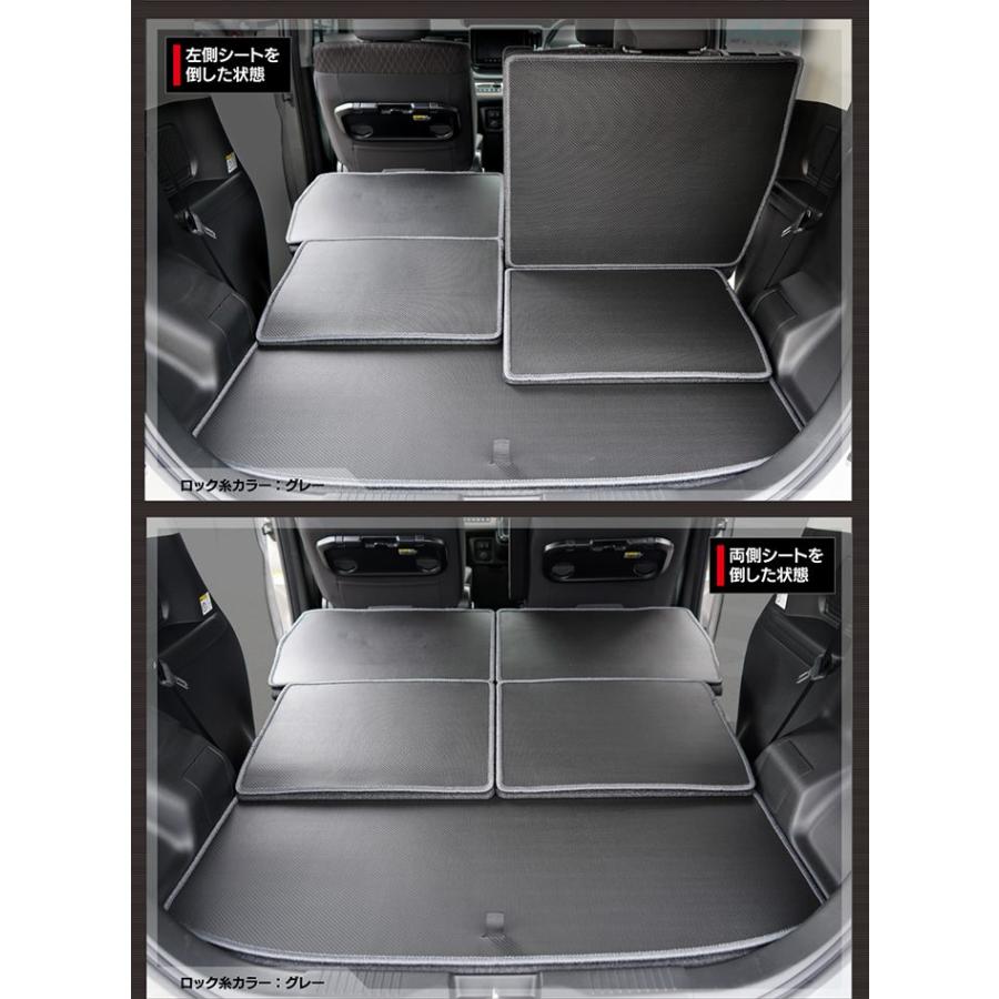スズキ 新型 ソリオ バンディット対応 MAD7S MA27S MA37S MA47S ラゲッジルームマット カーボンファイバー調 リアルラバー HOTFIELD 送料無料 : sk ...