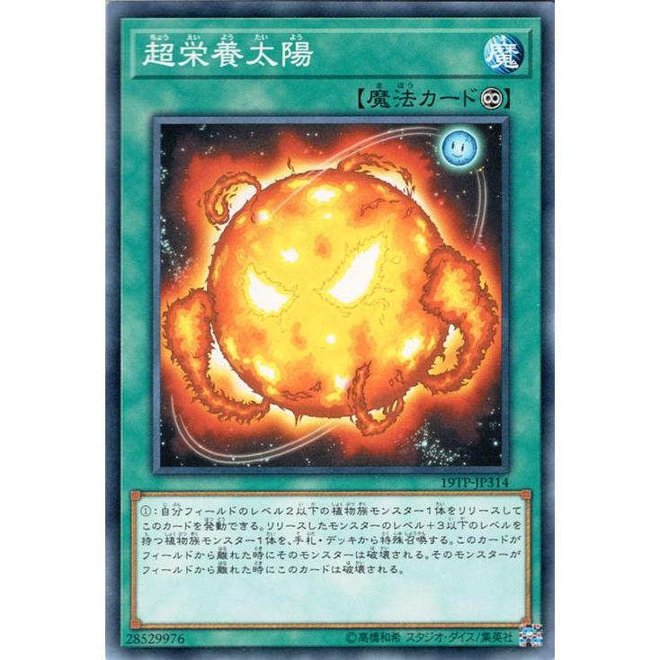 遊戯王カード 超栄養太陽(ノーマル) トーナメントパック2019（19TP） | 永続魔法 ノーマル :19TP-JP314-N:カードミュージアム Yahoo!店 - 通販 - Yahoo ...